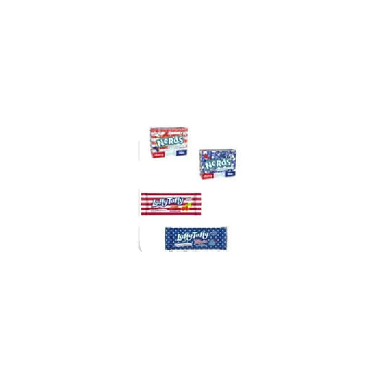 Patriotic Laffy Taffy and Nerds Fun Size Candy Packs: 40-Ounce Bag ...