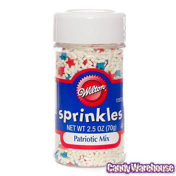 Patriotic USA Mix Sprinkles: 2.5-Ounce Bottle – Candy Warehouse