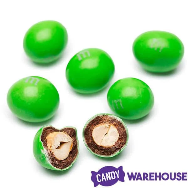 Peanut M&M's Milk Chocolate Candy - Green: 10-Ounce Bag – Candy Warehouse