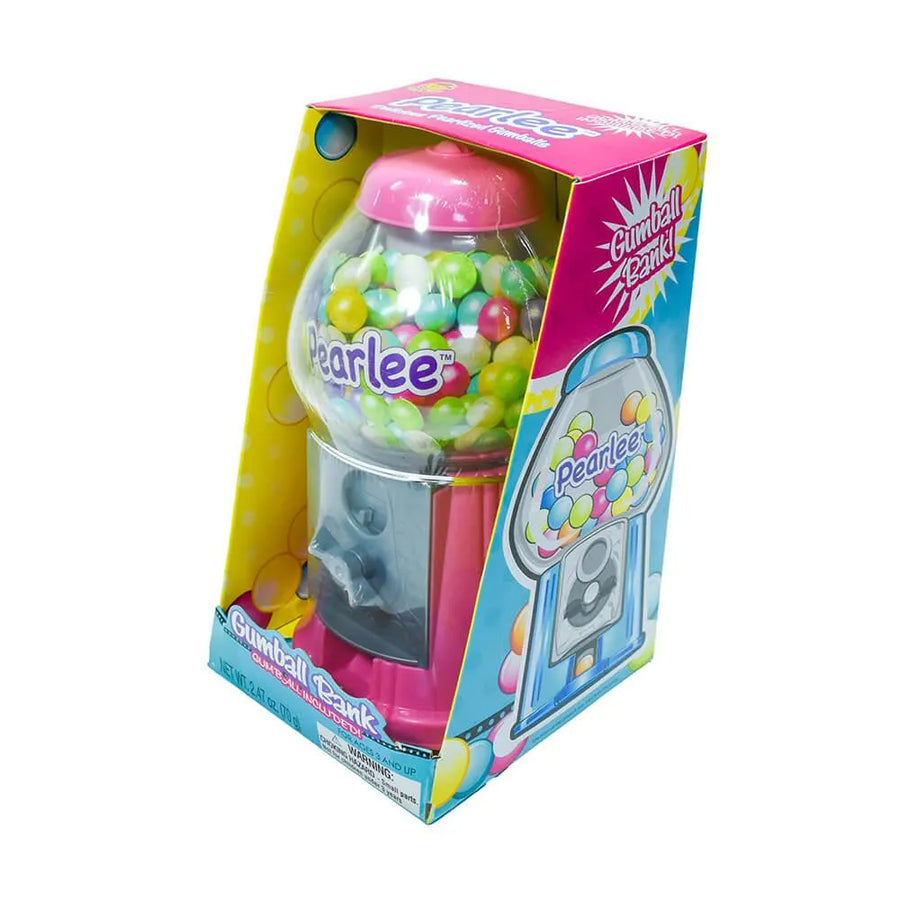 Pearlee 8.5-Inch Gumball Machine with Gumballs: 3-Piece Set | Candy ...