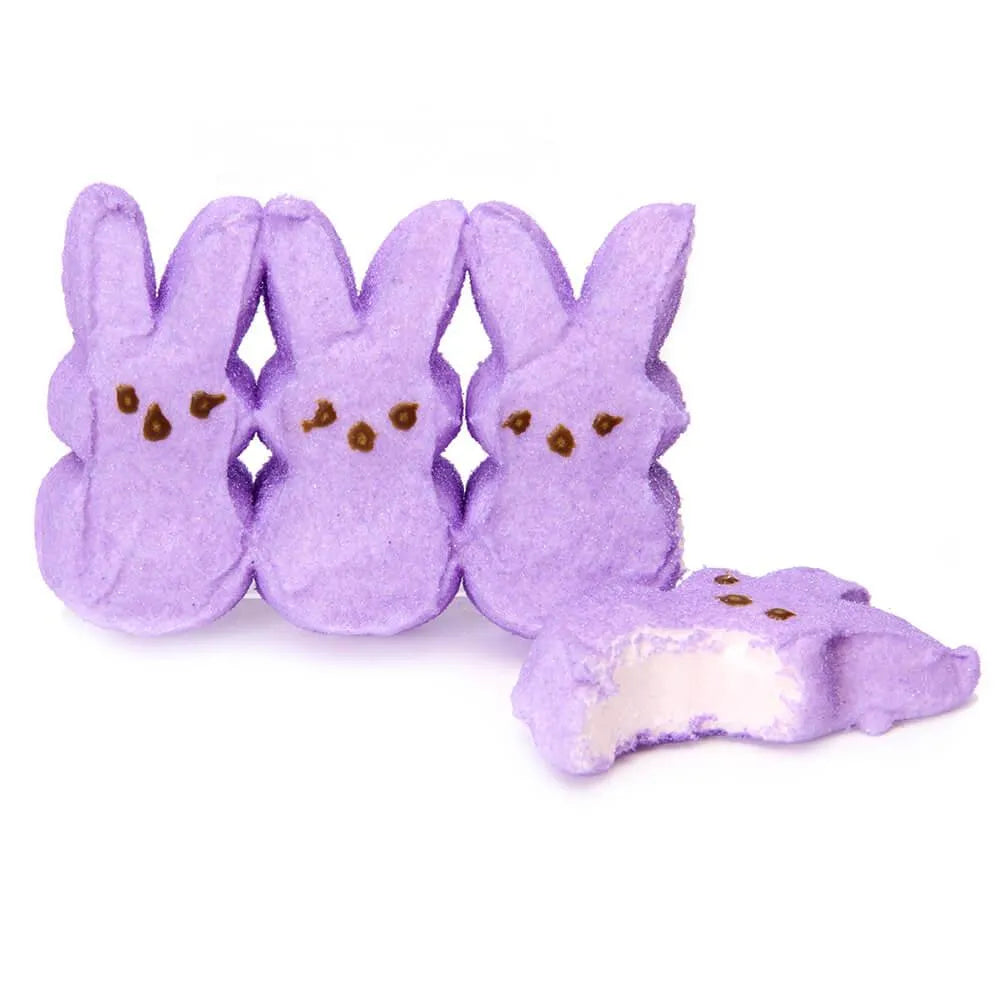 Peeps Marshmallow Candy Bunnies - Lavender: 8-Piece Pack – Candy Warehouse