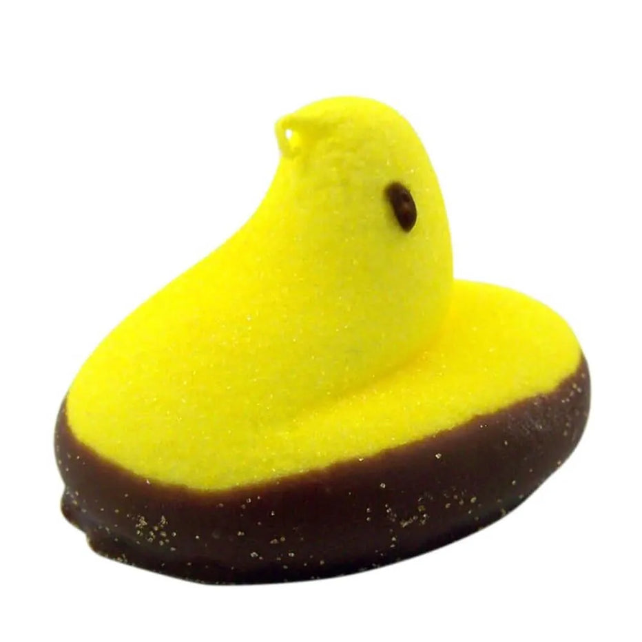 Peeps Milk Chocolate Dipped Marshmallow Chicks: 4-Piece Pack – Candy ...