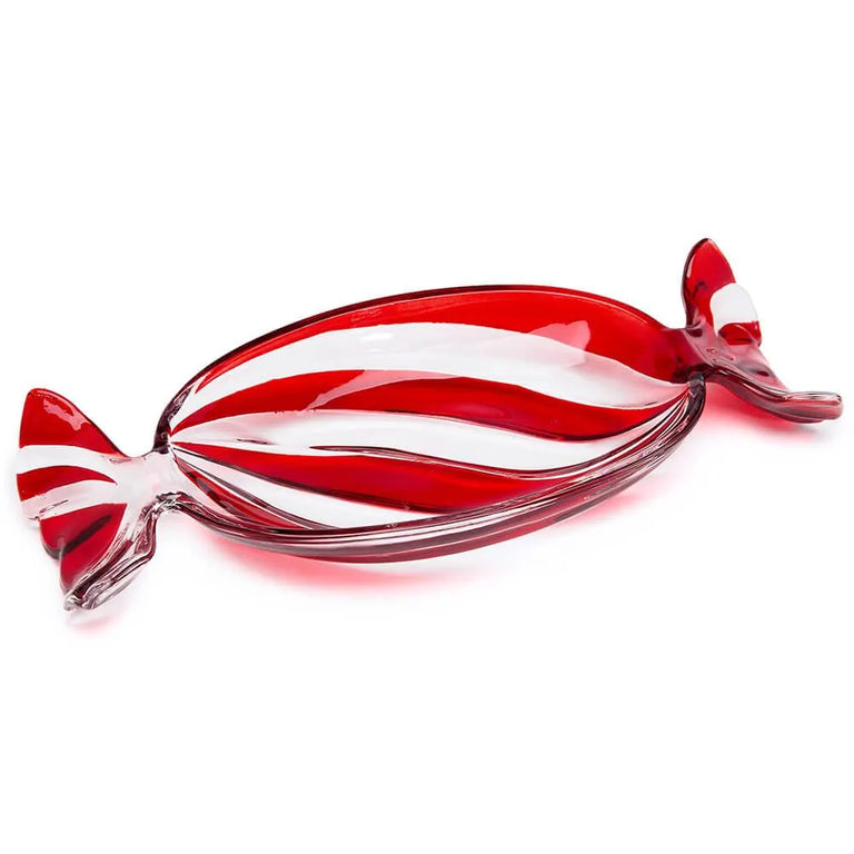 Peppermint Oval Crystal Candy Dish – Candy Warehouse