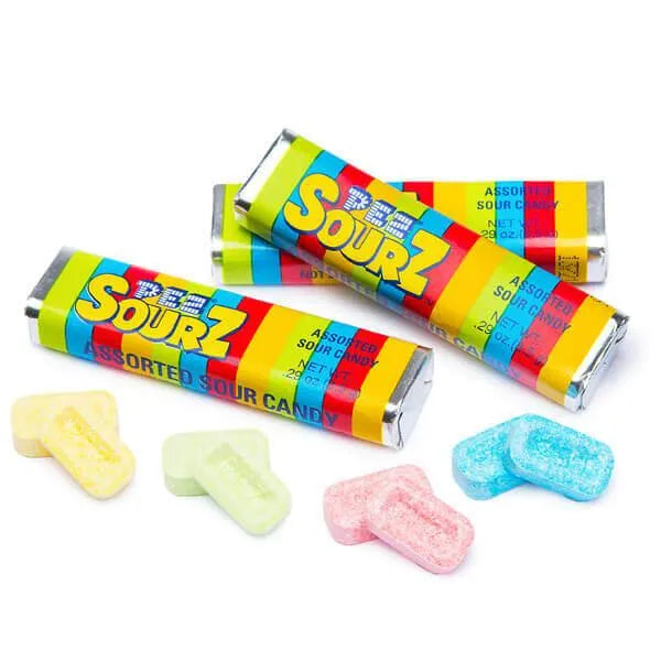 PEZ SourZ Candy Refills 6-Packs: 12-Piece Box – Candy Warehouse