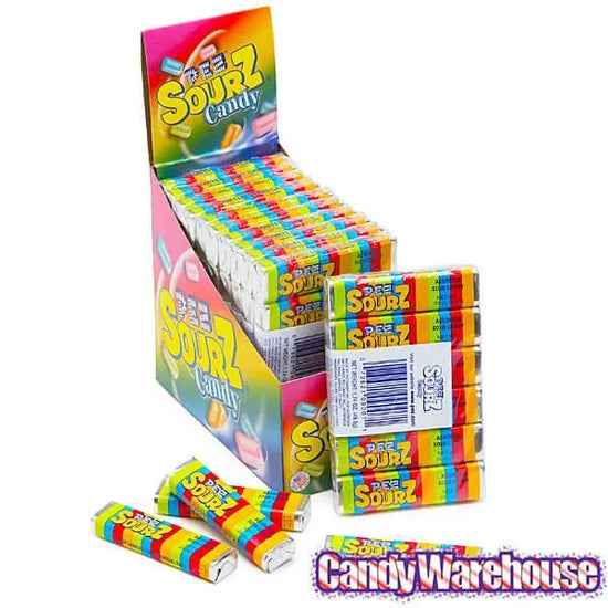 PEZ SourZ Candy Refills 6-Packs: 12-Piece Box | Candy Warehouse