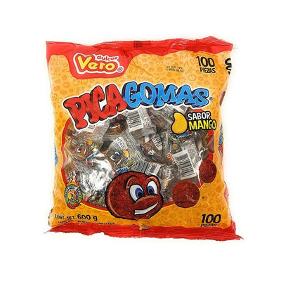 Pica Gomas Mango Candy: 100-Piece Bag | Candy Warehouse