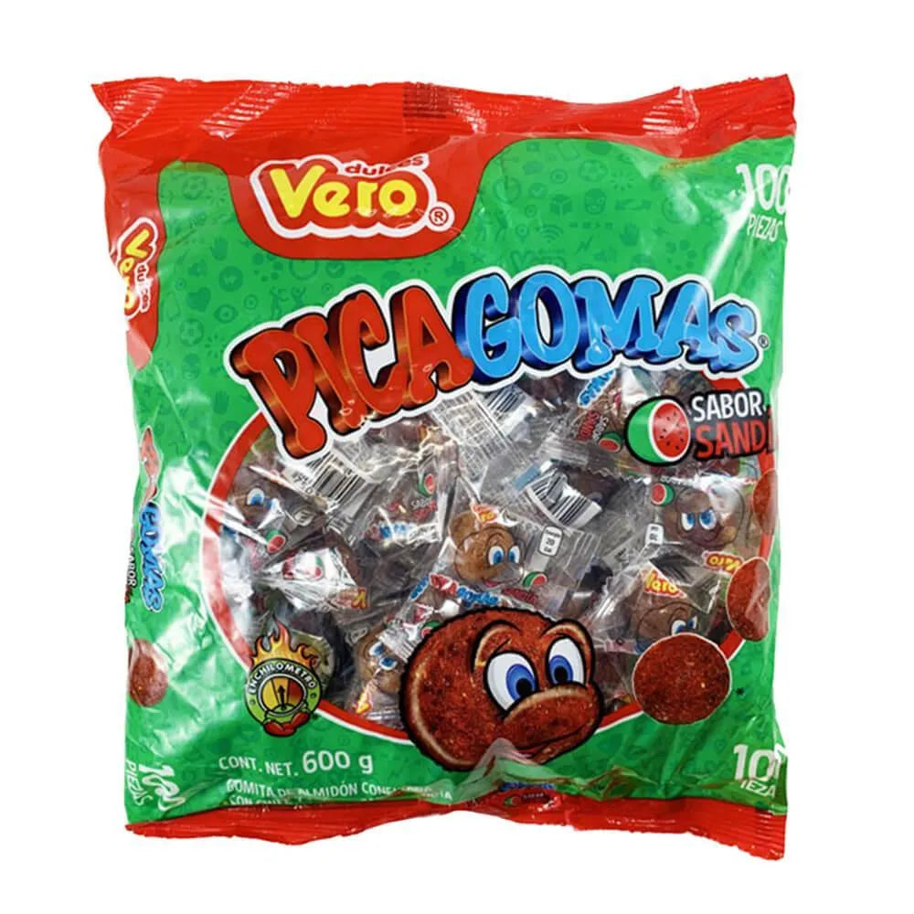 Pica Gomas Sandia Candy: 100-Piece Bag – Candy Warehouse