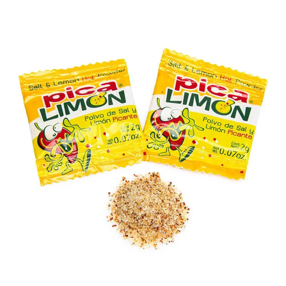 Pica Limon Salt & Lemon Spicy Powder Packs: 100-Piece Bag – Candy Warehouse
