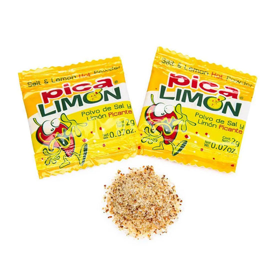 Pica Limon Salt & Lemon Spicy Powder Packs: 100-Piece Bag | Candy Warehouse