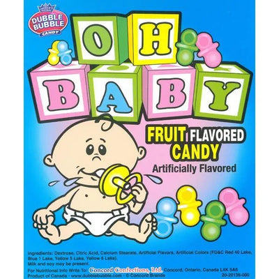Pink Baby Pacifiers Candy: 12-Ounce Bag – Candy Warehouse