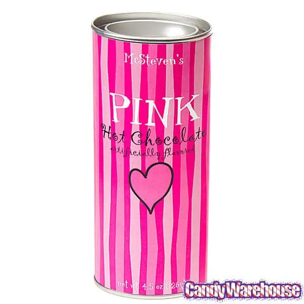 Pink Hot Chocolate Powder: 4.5-Ounce Tin – Candy Warehouse