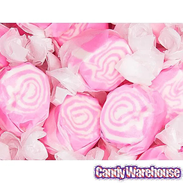 Pink with White Swirls Taffy: 3LB Bag | Candy Warehouse