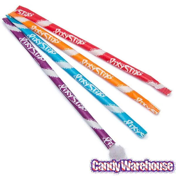 Pixy Stix Candy Powder Straws: 2500-Piece Case | Candy Warehouse