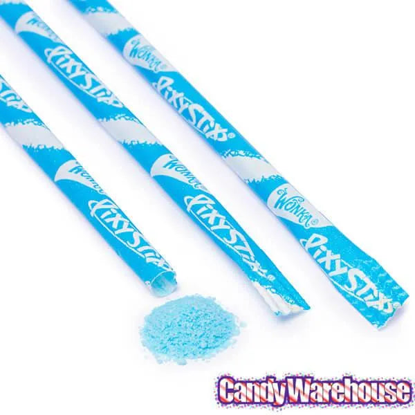 Pixy Stix Candy Powder Straws - Blue: 50-Piece Bag – Candy Warehouse