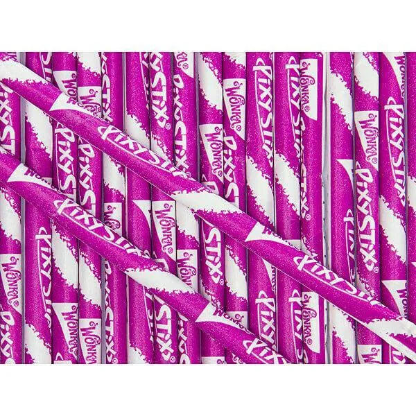 Pixy Stix Candy Powder Straws - Purple: 50-Piece Bag – Candy Warehouse
