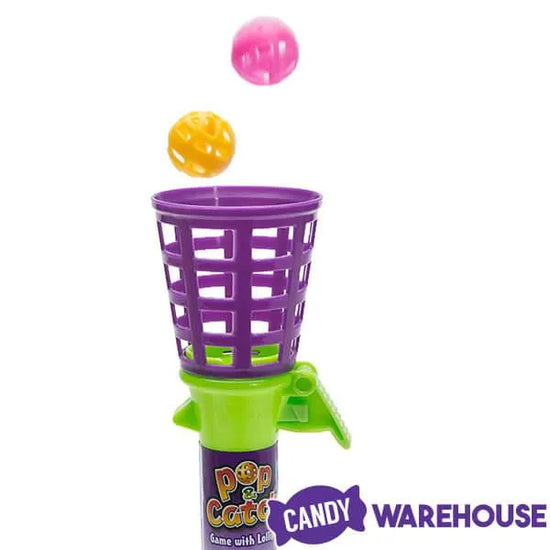 Pop & Catch Game with Lollipop: 12-Piece Box | Candy Warehouse