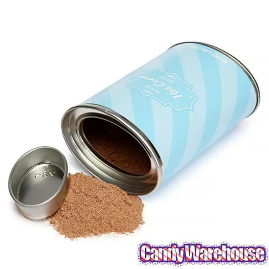 Premium Hot Chocolate Powder - Blue Tins: 6-Piece Box | Candy Warehouse