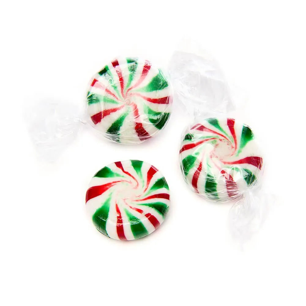 Primrose Christmas Pinwheel Mints Candy: 5LB Bag – Candy Warehouse