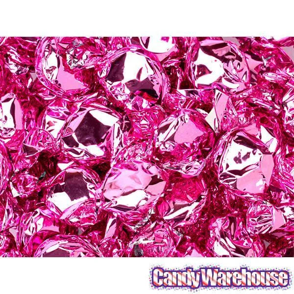 Primrose Metallic Foiled Hard Candy Buttons - Light Pink: 5LB Bag ...