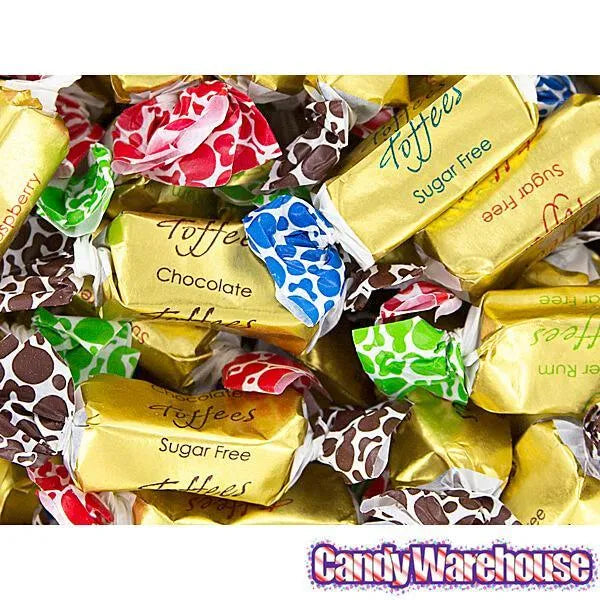 Primrose Sugar Free Caramel Toffee Rolls Assortment: 5LB Bag – Candy ...