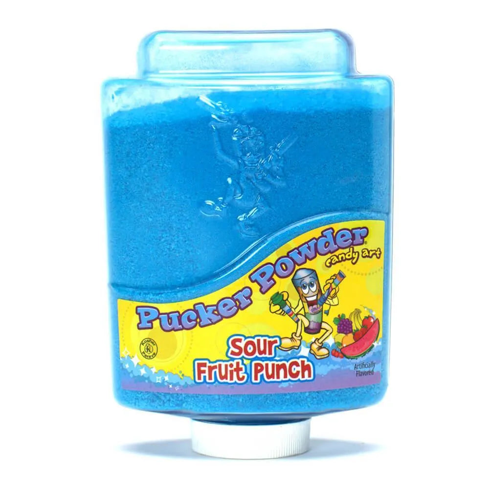 Pucker Powder - Fruit Punch: 9-Ounce Bottle | Candy Warehouse
