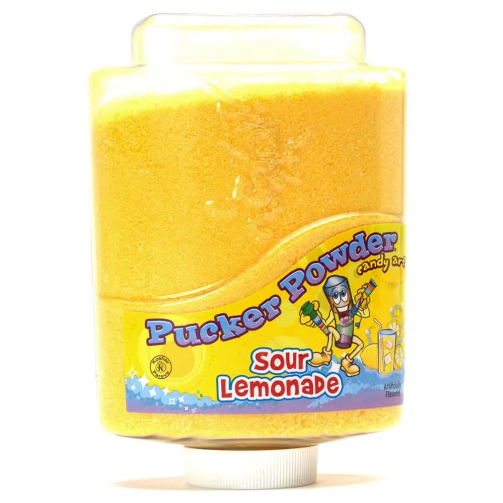 Pucker Powder - Sour Lemonade: 9-Ounce Bottle – Candy Warehouse