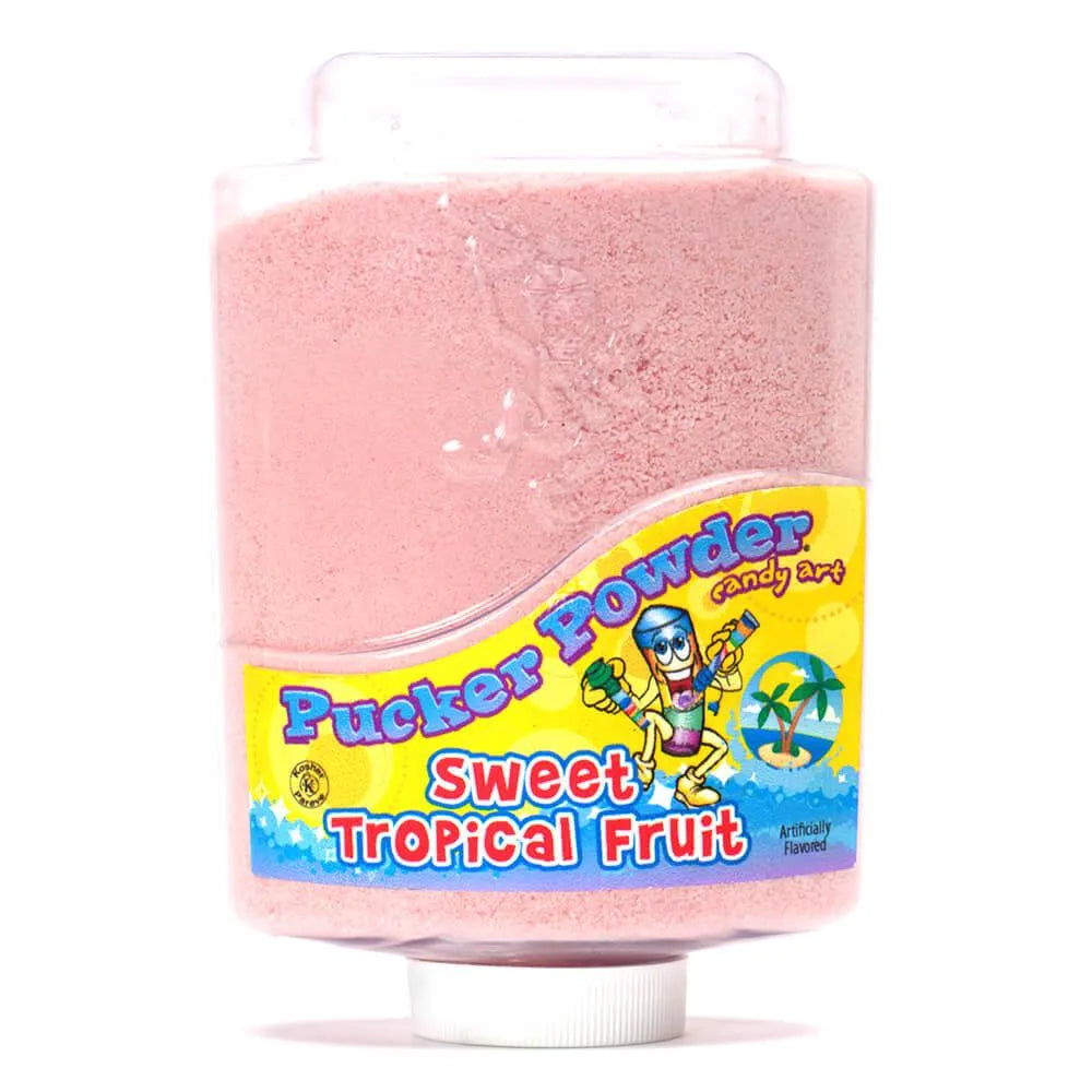Pucker Powder - Tropical: 9-Ounce Bottle | Candy Warehouse
