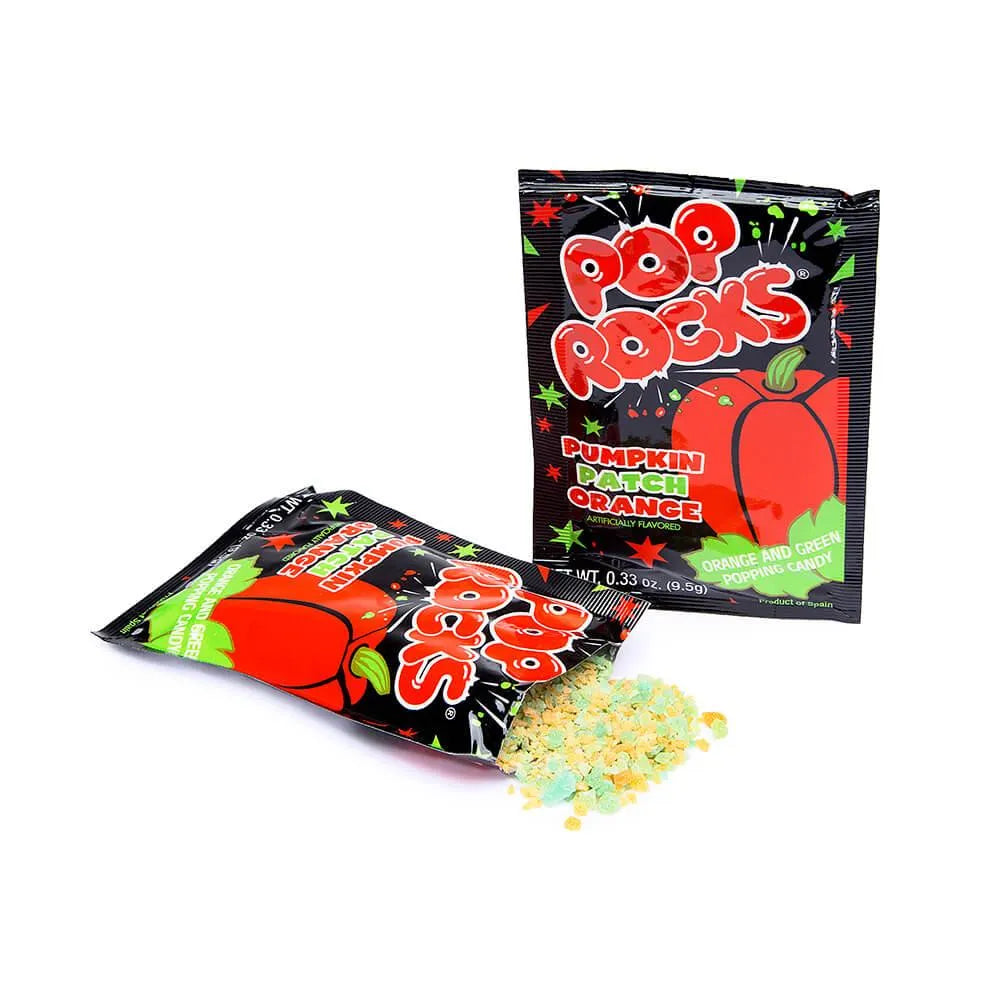 Pumpkin Patch Pop Rocks Candy Packs: 36-Piece Box – Candy Warehouse