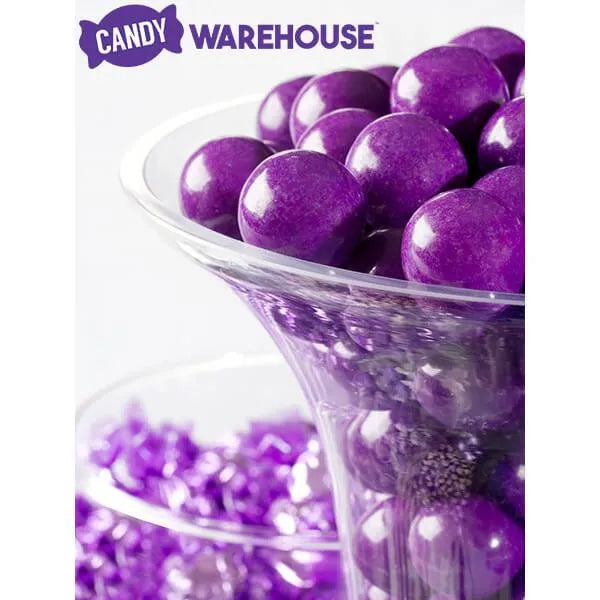 Purple 1-Inch Gumballs: 850-Piece Case – Candy Warehouse