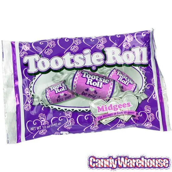 Purple Tootsie Rolls: 50-Piece Bag | Candy Warehouse