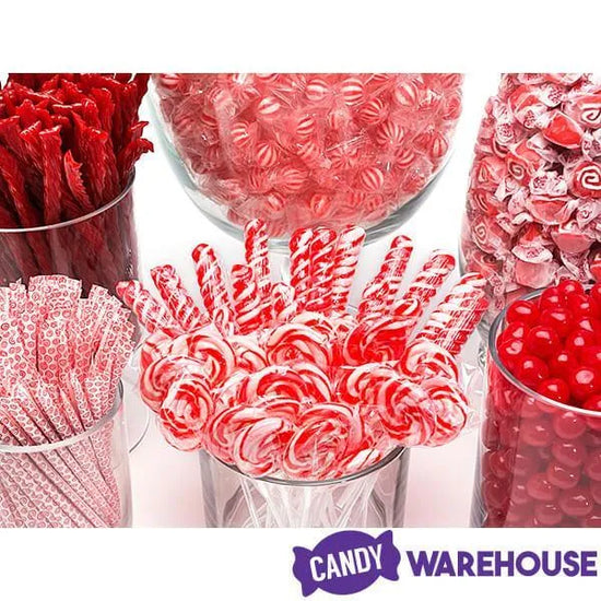 Red Candy Bar Table Assortment | Candy Warehouse