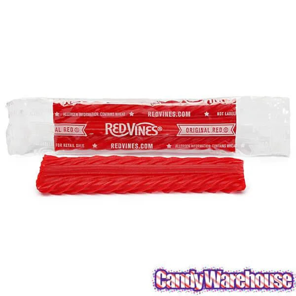 Red Vines Mini Licorice Twists Candy Packs: 40-Piece Bag | Candy Warehouse