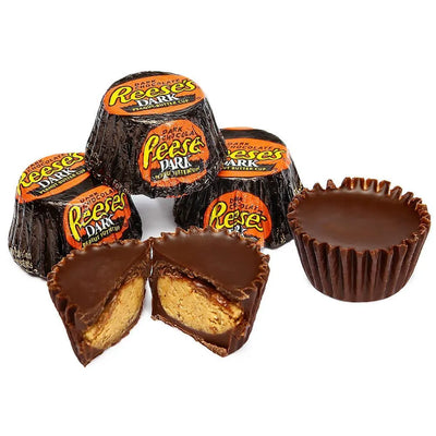 Reese's Dark Chocolate Peanut Butter Cups Miniatures: 10.2-Ounce Bag – Candy Warehouse