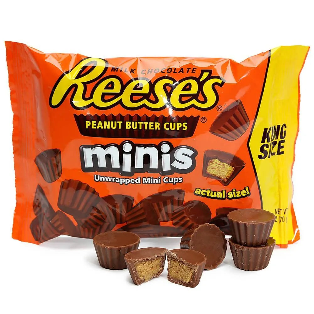 Reese's Minis King Size Packs: 16-Piece Box – Candy Warehouse