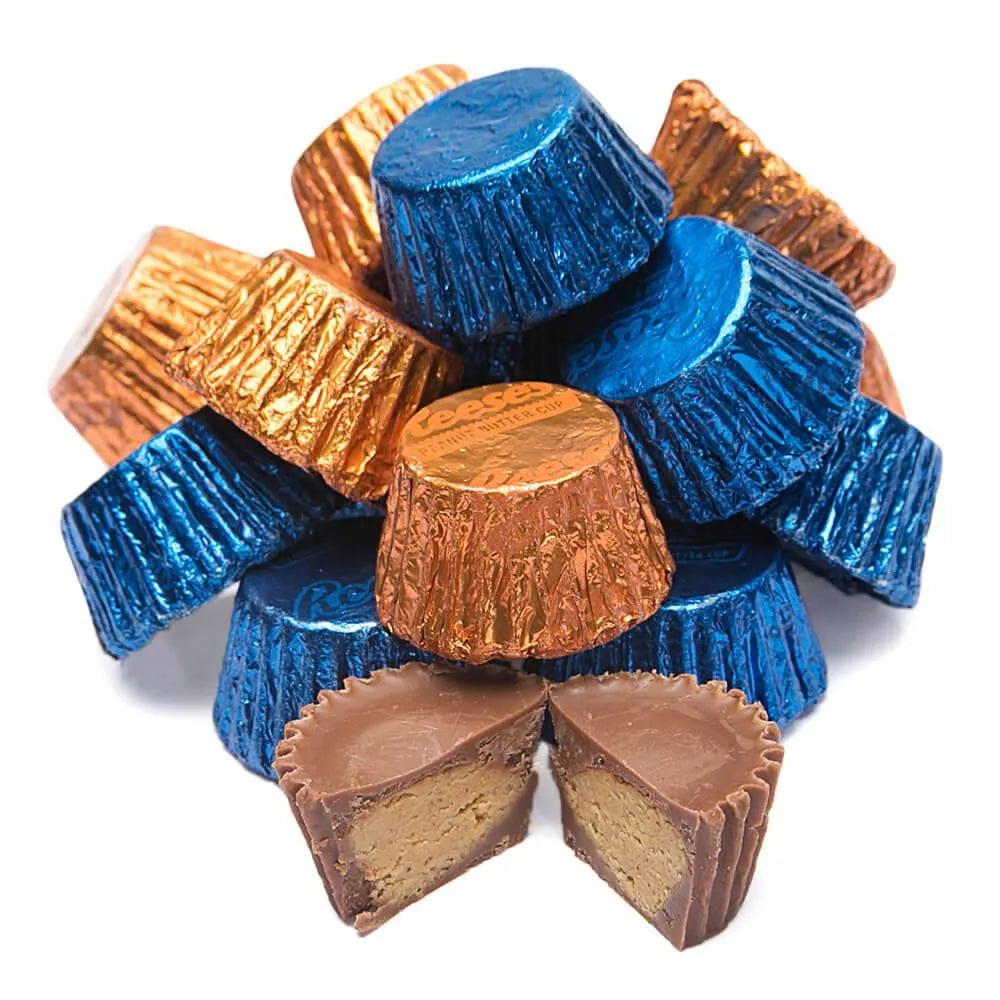 Reeses Peanut Butter Cups Color Combo - Dark Blue and Orange: 400-Piec ...