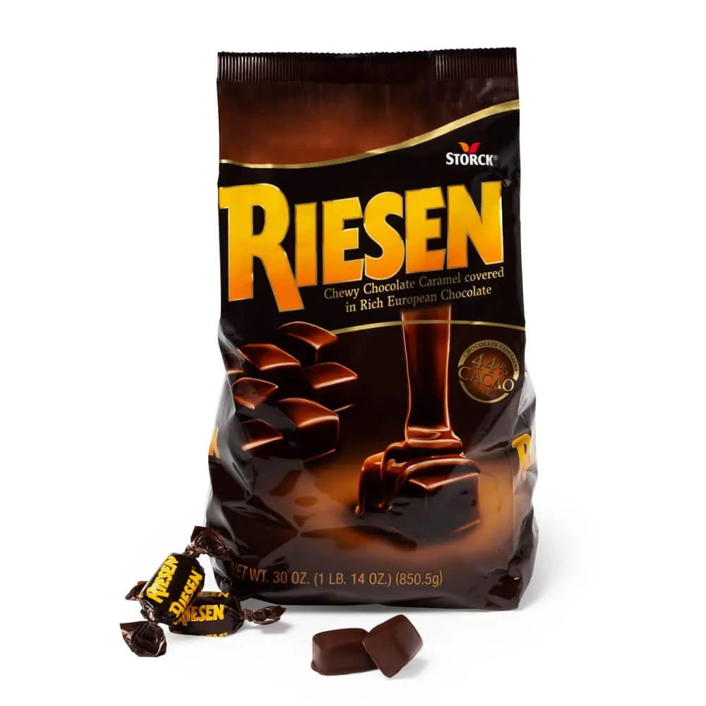 Riesen Chewy Chocolate Caramel: 30-Ounce Bag – Candy Warehouse