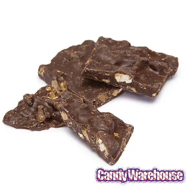 Roca Thins Buttercrunch Toffee Candy - Dark Chocolate Peg Bags: 8-Piec ...