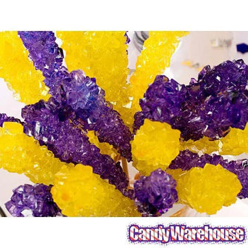Rock Candy Crystal Sticks - Purple: 120-Piece Case – Candy Warehouse