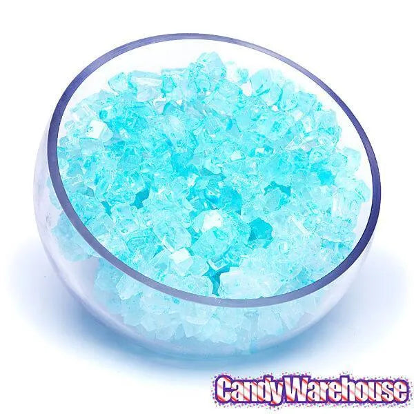 Rock Candy Strings - Light Blue: 5LB Box | Candy Warehouse