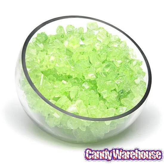 Rock Candy Strings - Light Green: 5LB Box | Candy Warehouse