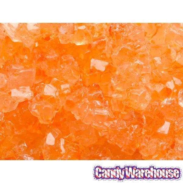 Rock Candy Strings - Orange: 5LB Box | Candy Warehouse