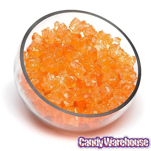 Rock Candy Strings - Orange: 5LB Box | Candy Warehouse