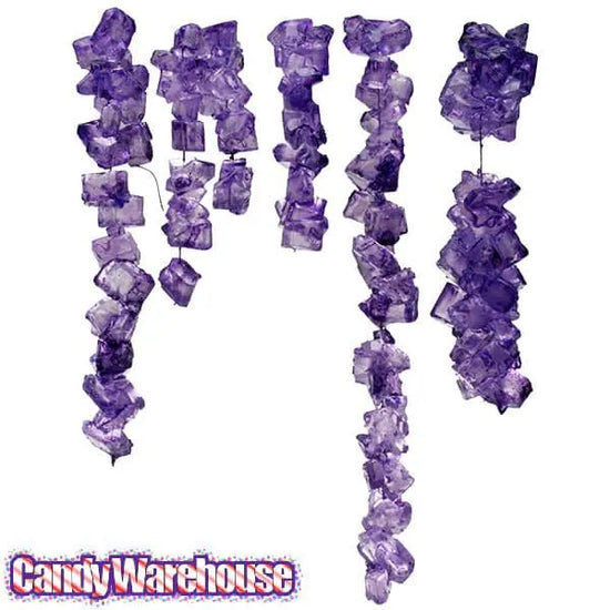 Rock Candy Strings - Purple: 5LB Box | Candy Warehouse
