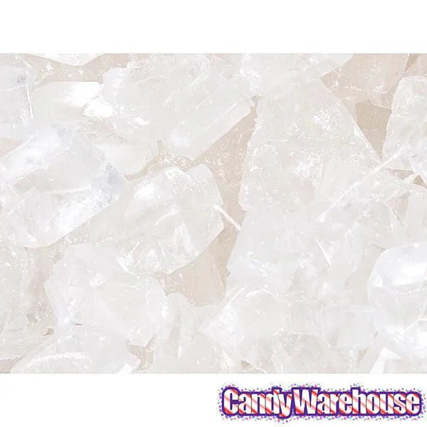 Rock Candy Strings - White: 5LB Box | Candy Warehouse