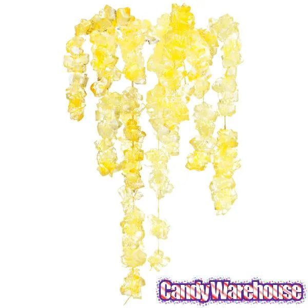 Rock Candy Strings - Yellow: 5LB Box | Candy Warehouse