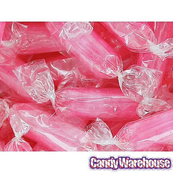 Rods Hard Candy - Strawberry: 3LB Bag | Candy Warehouse