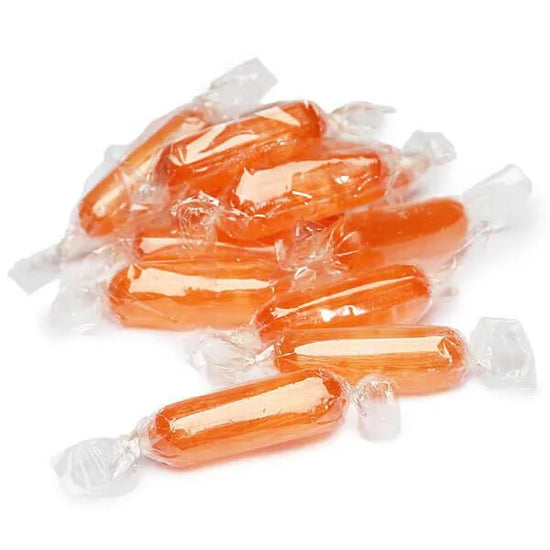Rods Hard Candy - Tangerine: 3LB Bag | Candy Warehouse