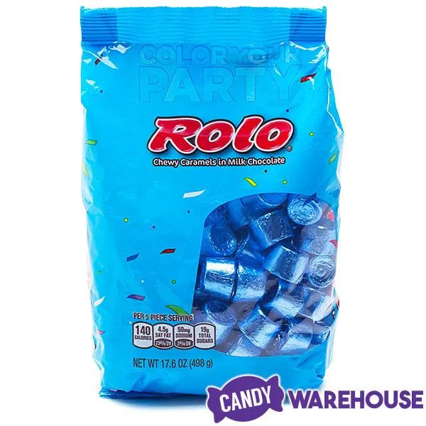 Rolo Blue Foiled Candy: 80-Piece Bag | Candy Warehouse