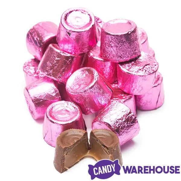 Rolo Pink Foiled Candy: 80-Piece Bag | Candy Warehouse