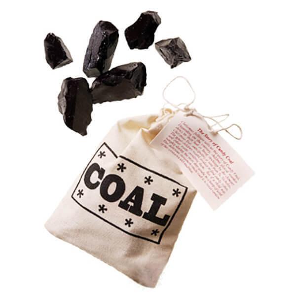 Sack of Coal Black Cinnamon Candy | Candy Warehouse